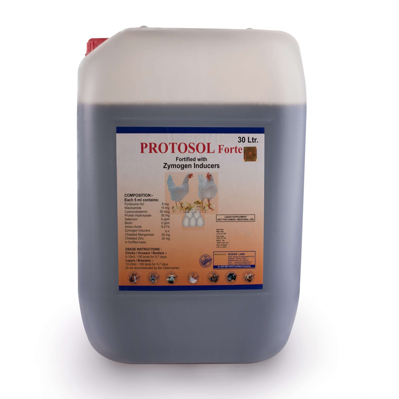 Protosol Forte 1 ltr, 5 ltr, 30 ltr - Vesper Online
