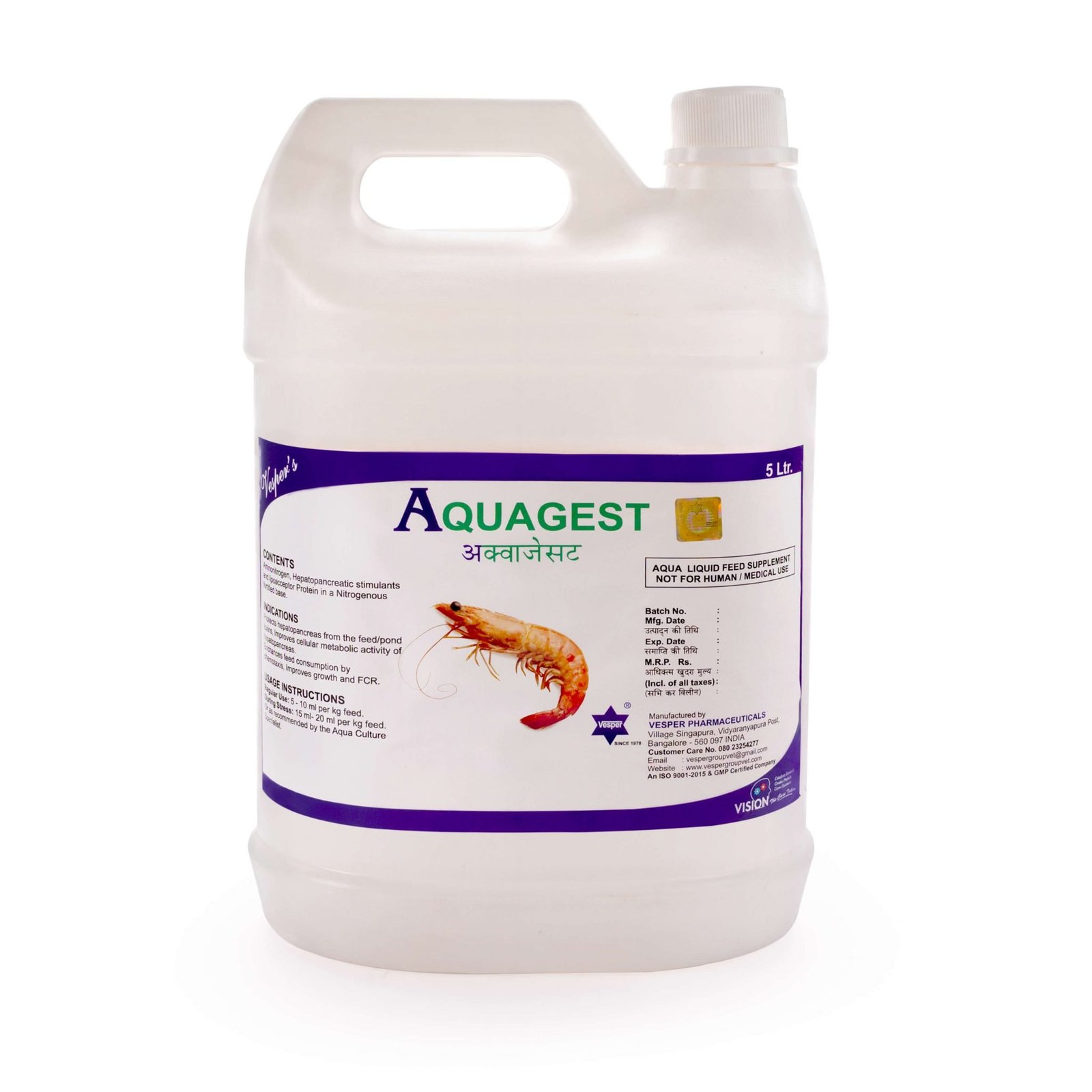 Aquagest 1 ltr, 5 ltr - Vesper Online