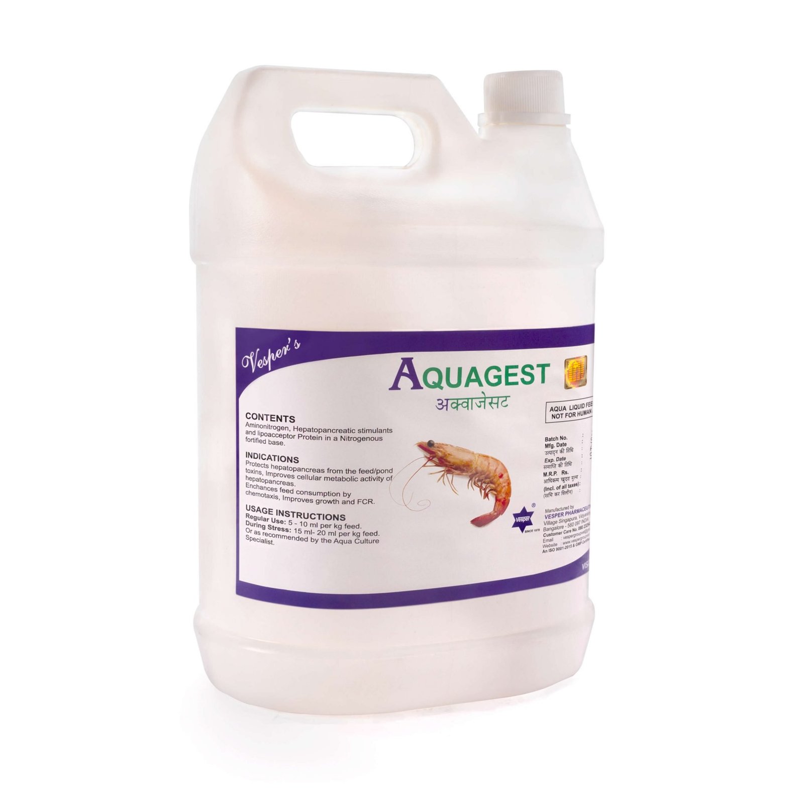 Aquagest 1 ltr, 5 ltr - Vesper Online